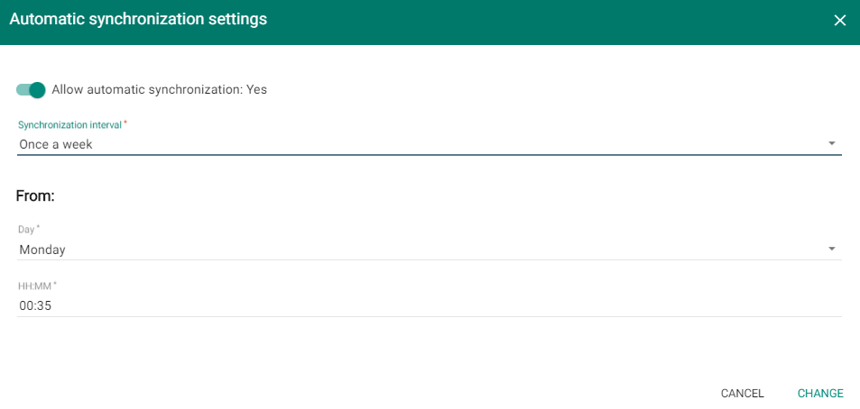 3.7 Synchronisation - 2N­ Access Commander