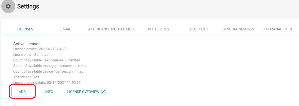 3.1 Licenses - 2N­ Access Commander
