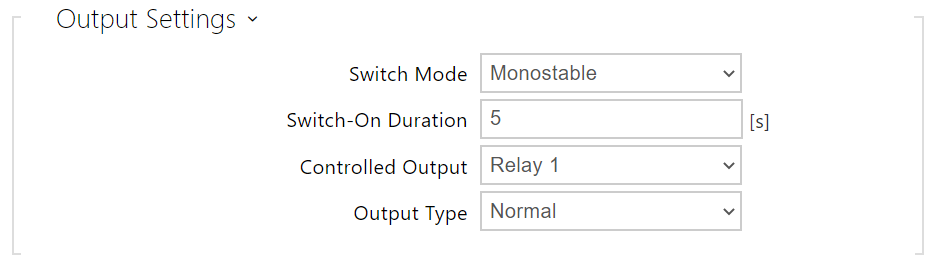 5.5.1 Switches - Configuration manual for 2N IP intercoms