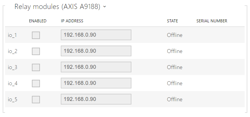 5.5.10 Lift Control - Configuration manual for 2N IP intercoms