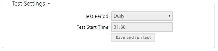 5.4.9 Audio Test - Configuration manual for 2N IP intercoms
