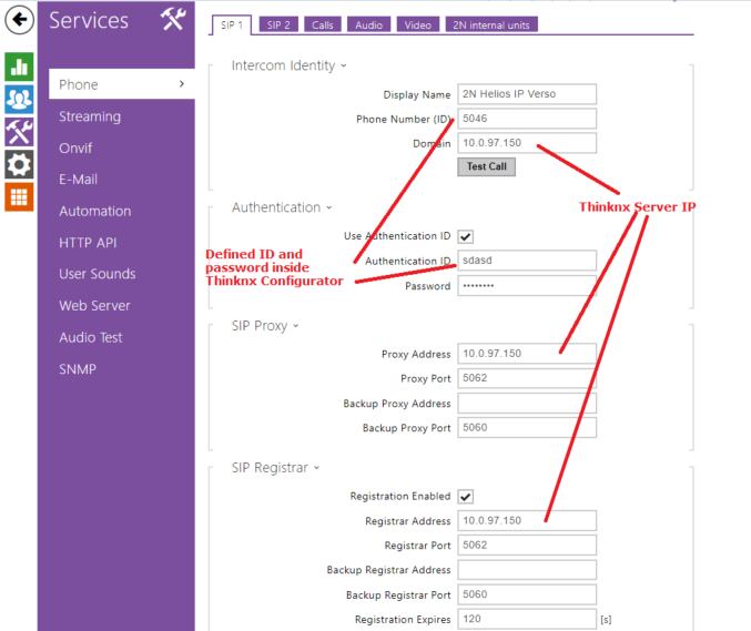 Thinknx - Interoperability Manual