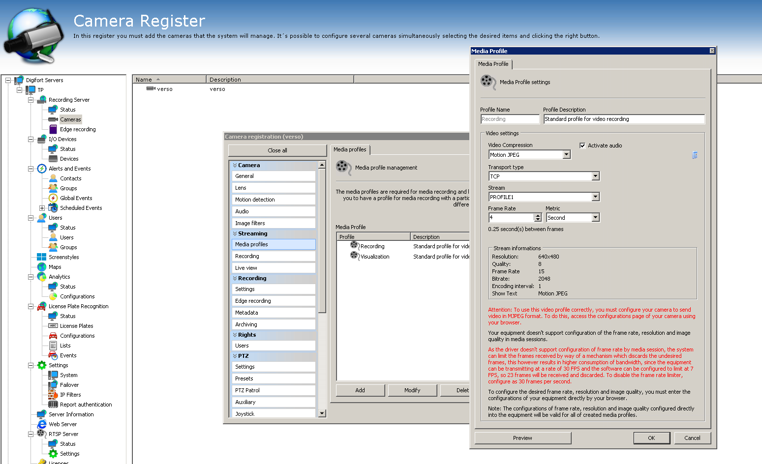 Digifort - Interoperability Manual