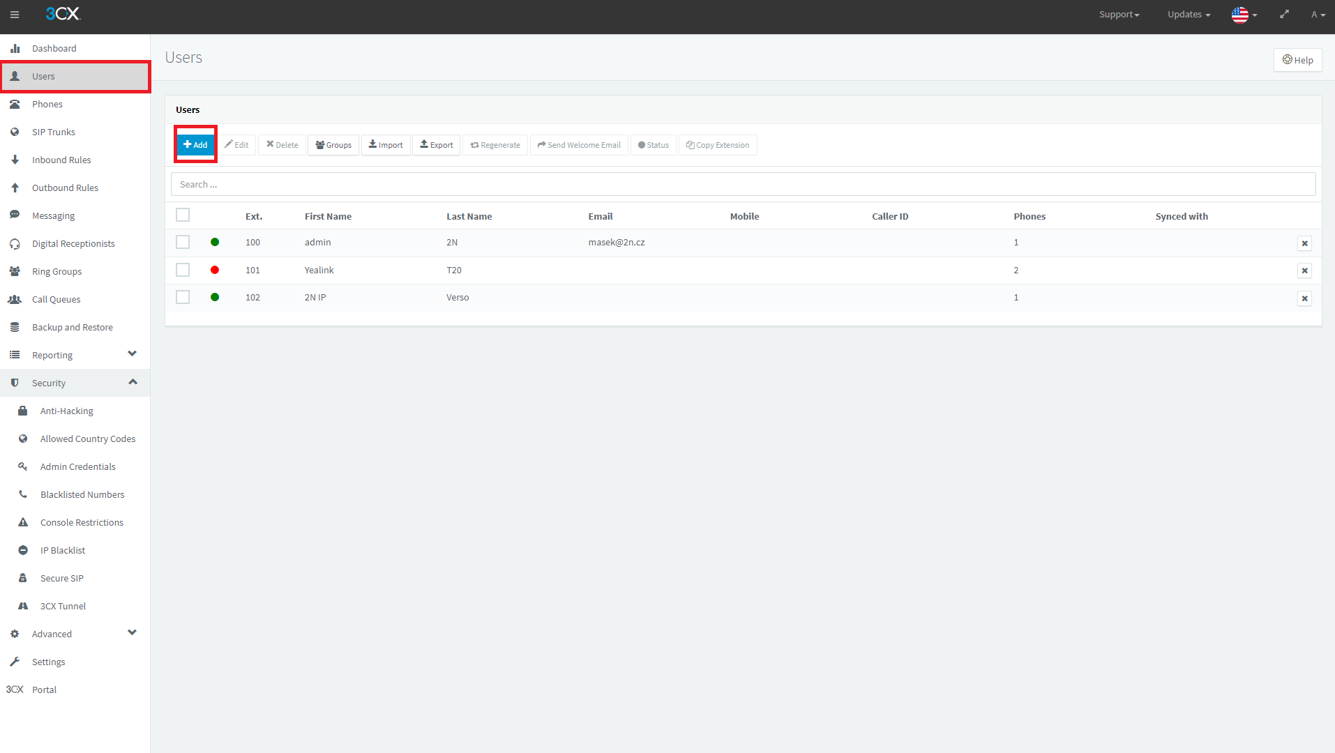 3CX Phone System - Interoperability Manual