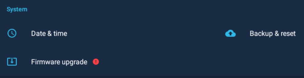 3.3.1.3 System - 2N® Indoor Touch 2.0 User Manual