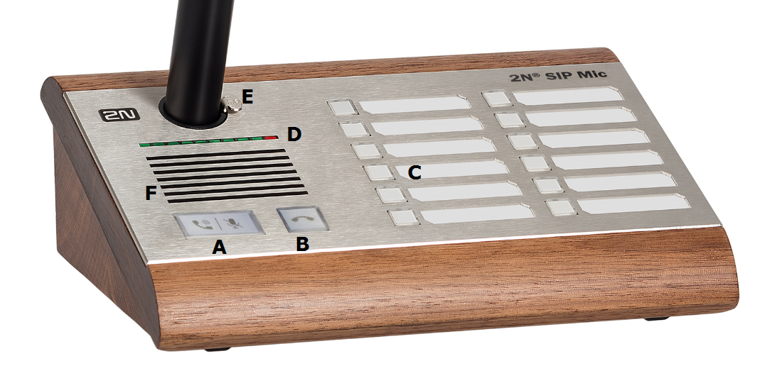 2.3 Product Description - Uživatelský manuál 2N® SIP Mic